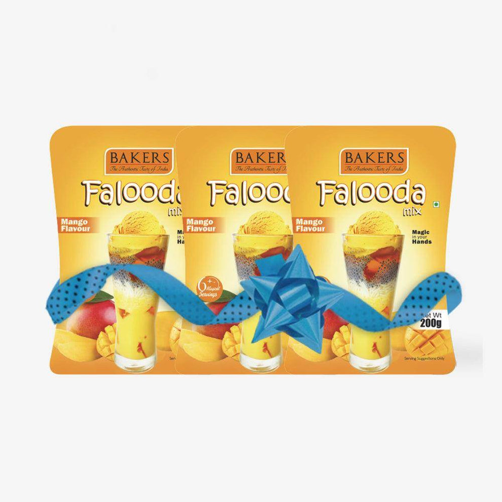 BAKERS Falooda Mix Powder Mango Flavour 200 gm – Pluugin Store